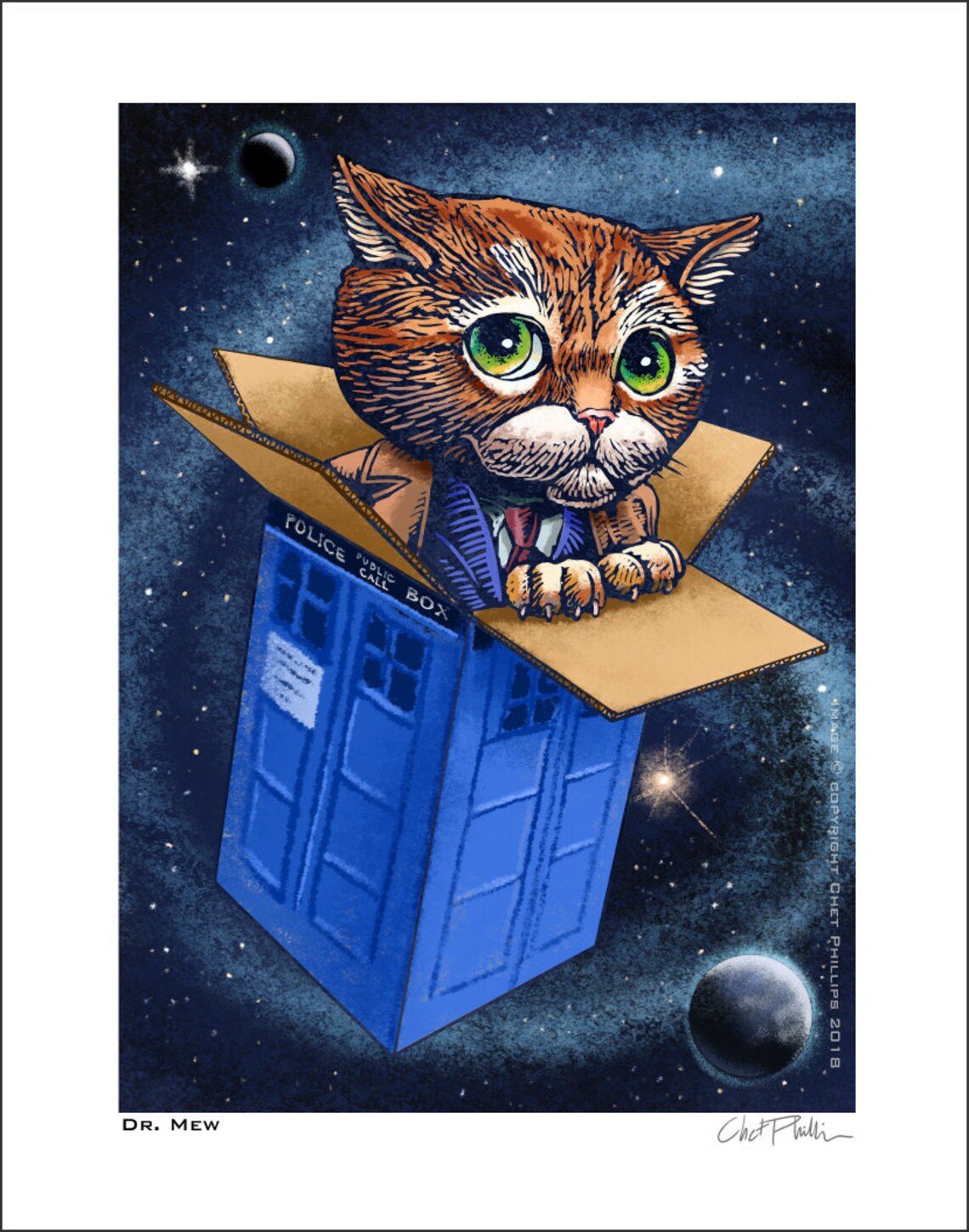 Dr Mew 11 X 14 Signed Print - Etsy