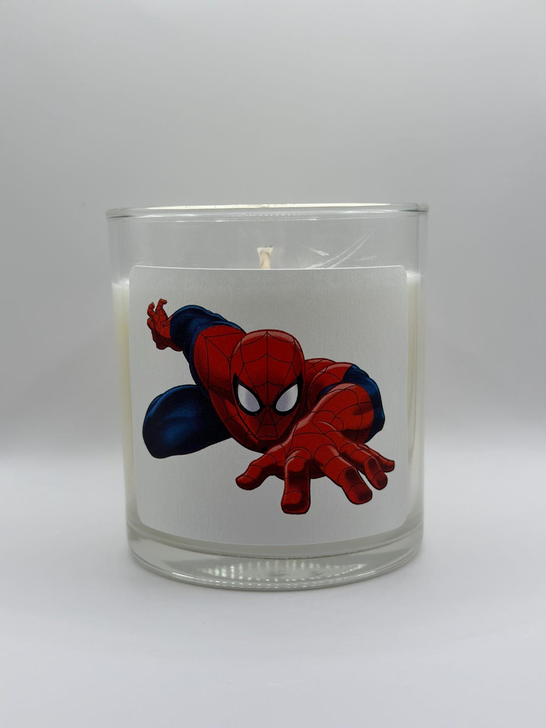 Marvel Themed Candle Superman Handmade Soy Wax Candle Candlenerdery - Etsy