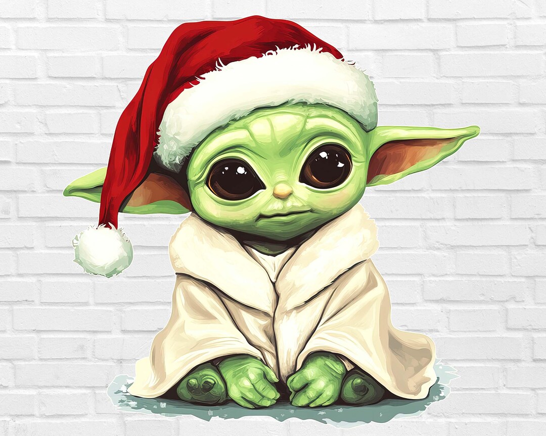 Star Wars Christmas PNG | Christmas Star Wars PNG | Christmas Grogu PNG ...