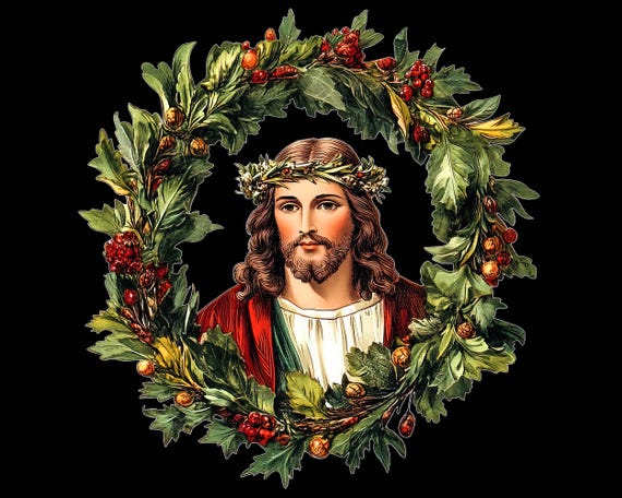 Christliche Weihnachtsgrenze Adventskranz Modern: Inspiration & 11