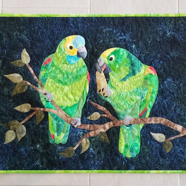 Parrot Quilt Pattern - Etsy