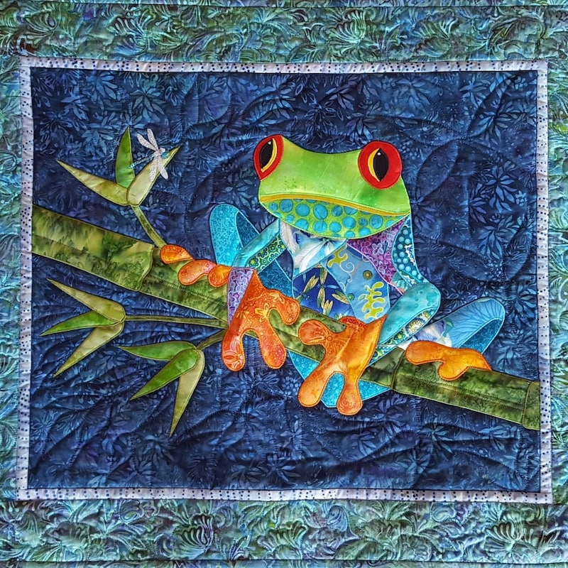 Frog Quilt Pattern - Etsy