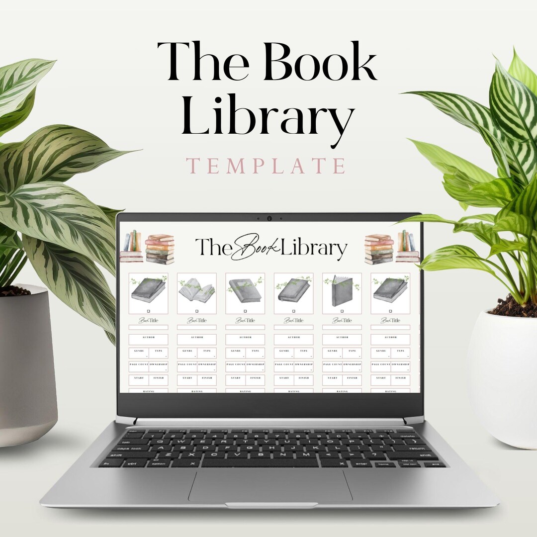 Book Library | Reading List Tracker | Kindle Ebook Collection Organiser ...