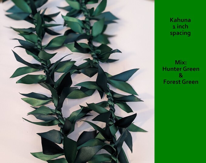 Ti Leaf Ribbon Lei - Etsy