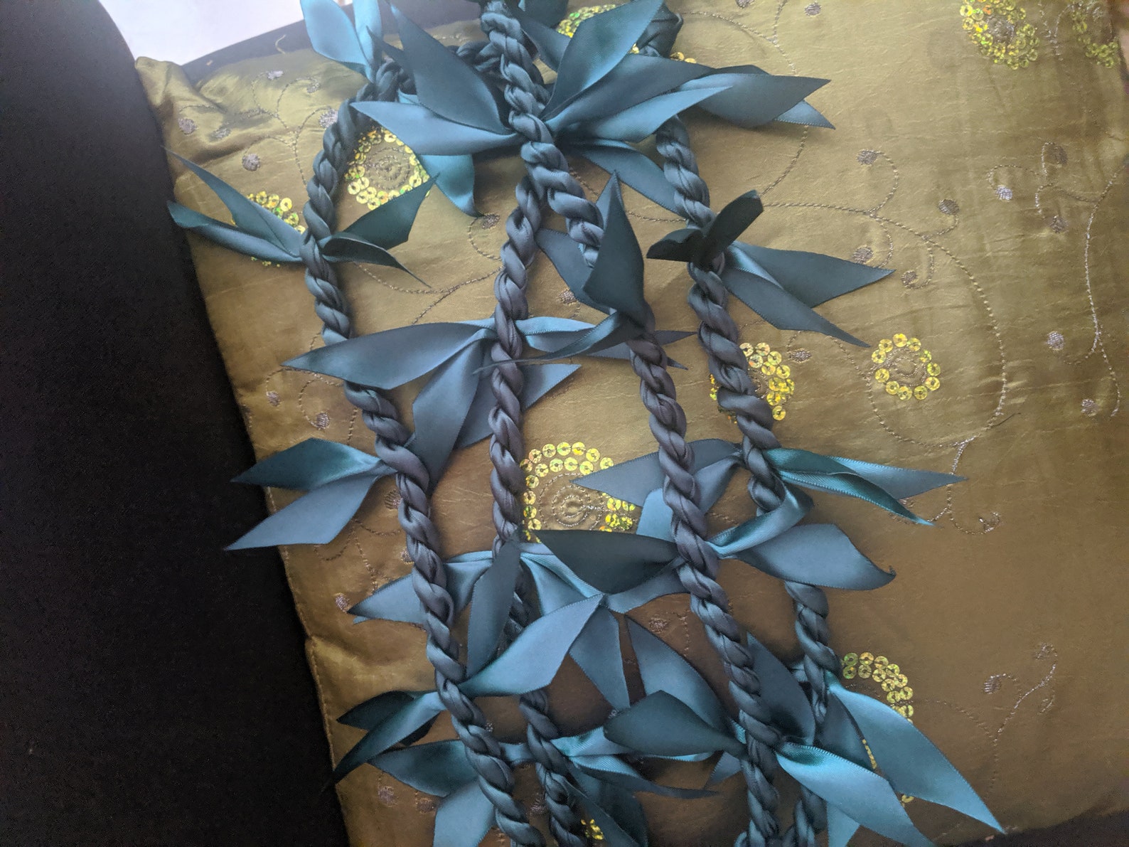 Ti Leaf Ribbon Lei - Etsy