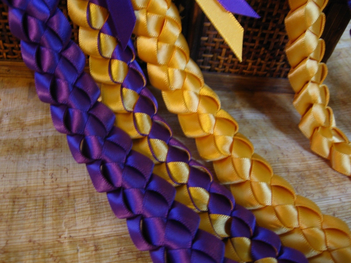 Triple Strand Ribbon Lei - Etsy