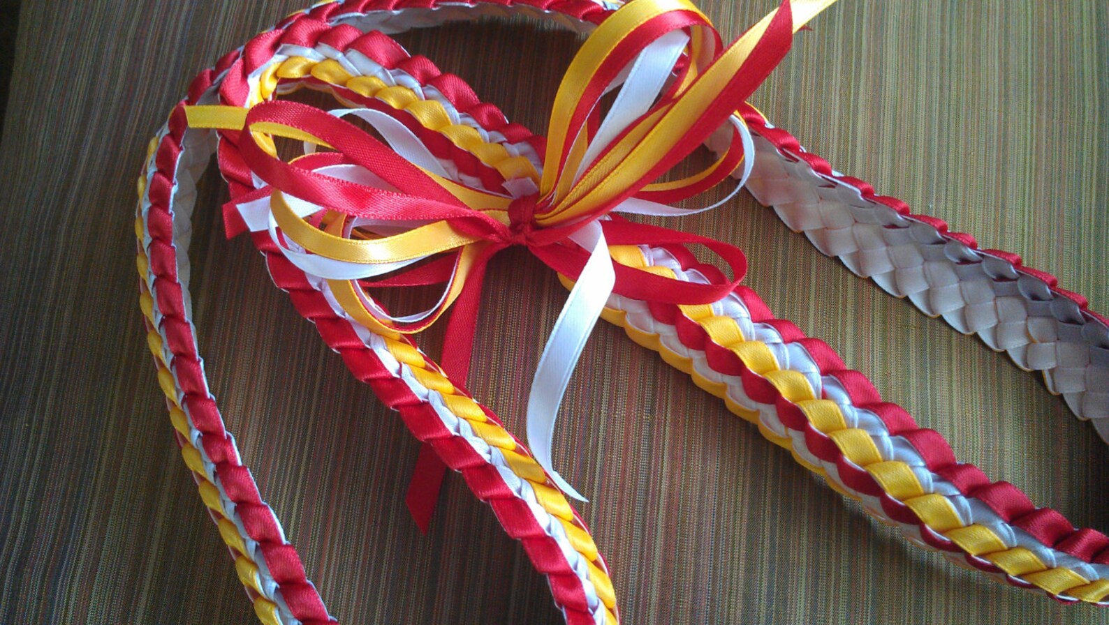 Double Braid Ribbon Lei Etsy
