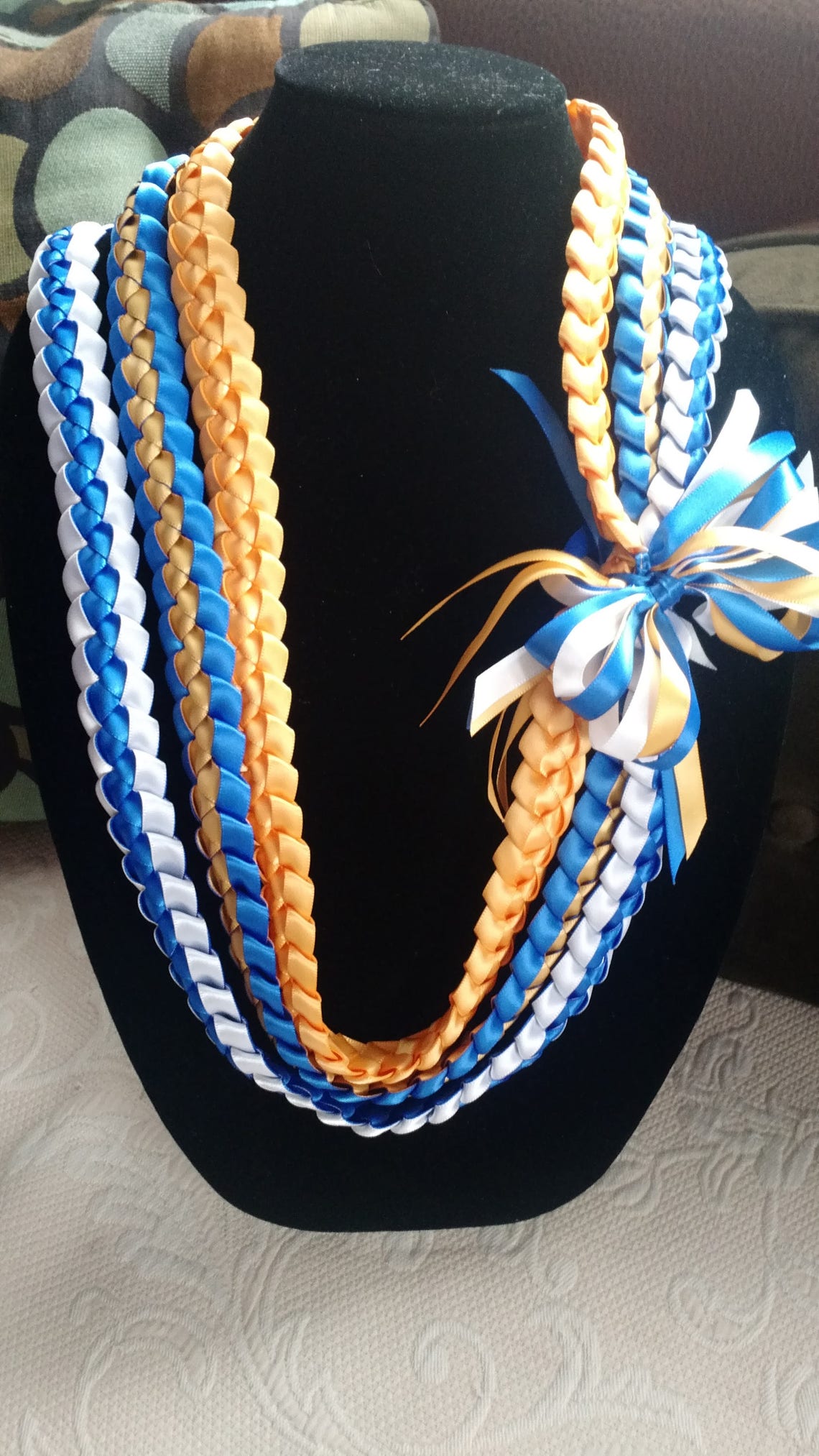 Triple Strand Ribbon Lei - Etsy