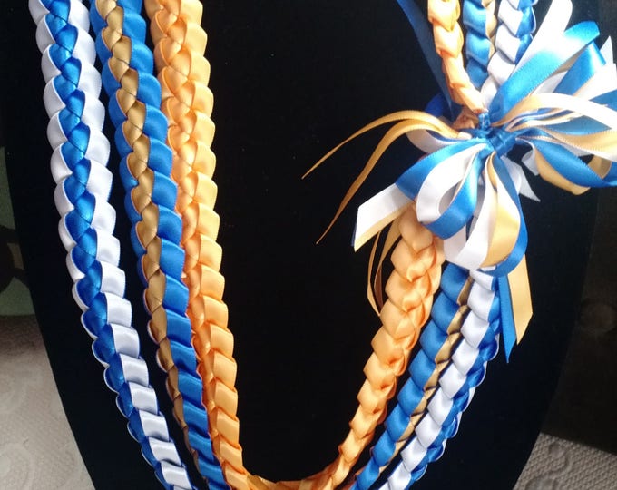 Triple Strand Ribbon Lei - Etsy
