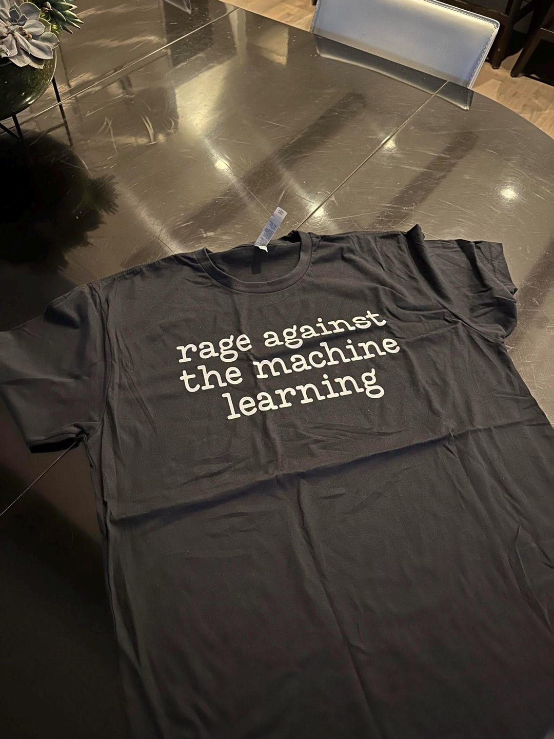 Rage Against the Machine Learning T-shirt , Elon Musk T-shirt ,funny T ...