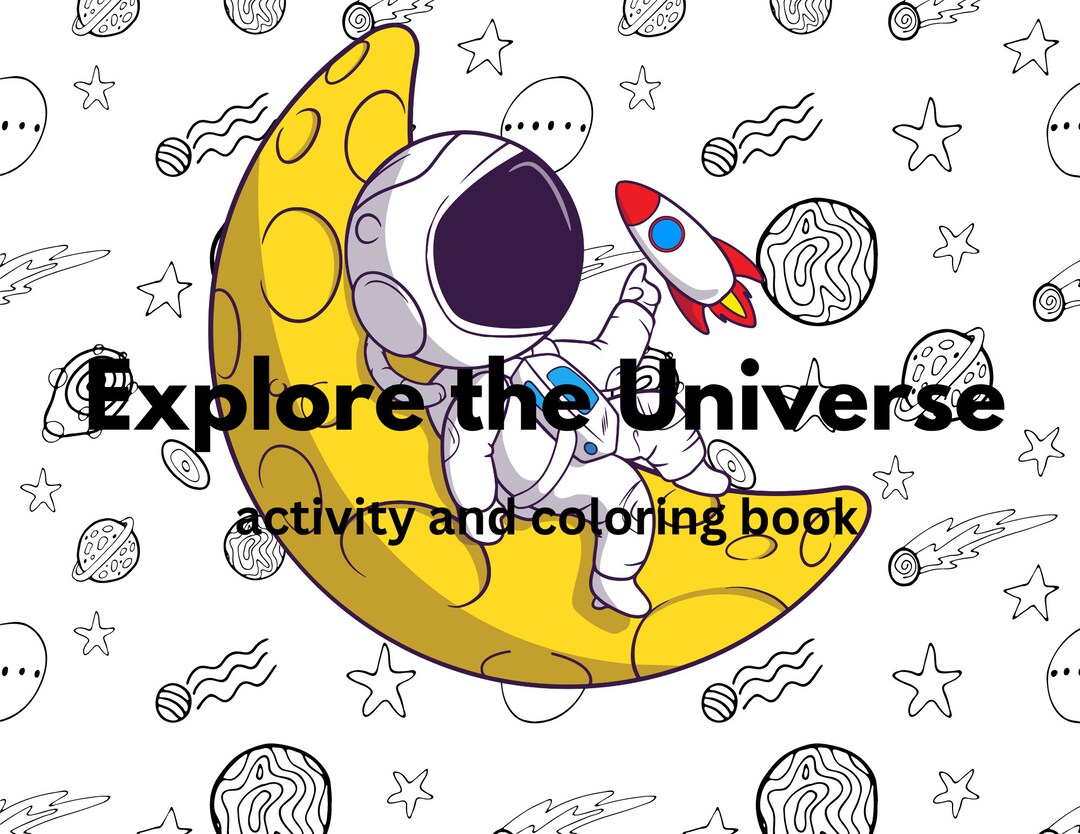 Coloring Book, Activity Book, Learning, Space, Education, Children ...