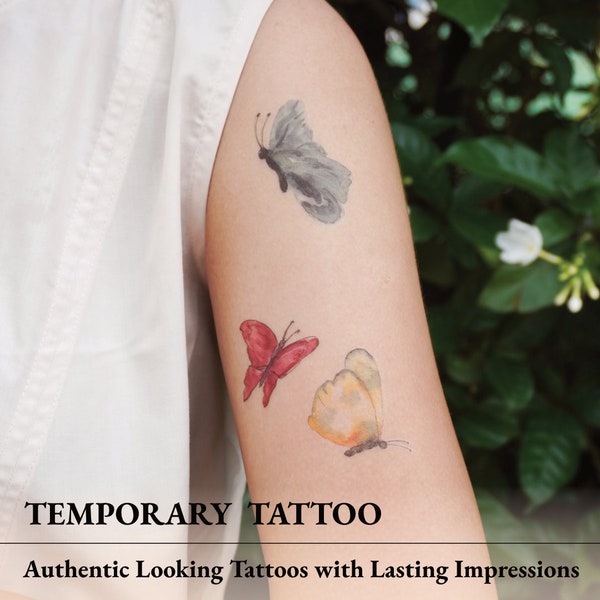 Realistic Temporary Tattoos - Etsy