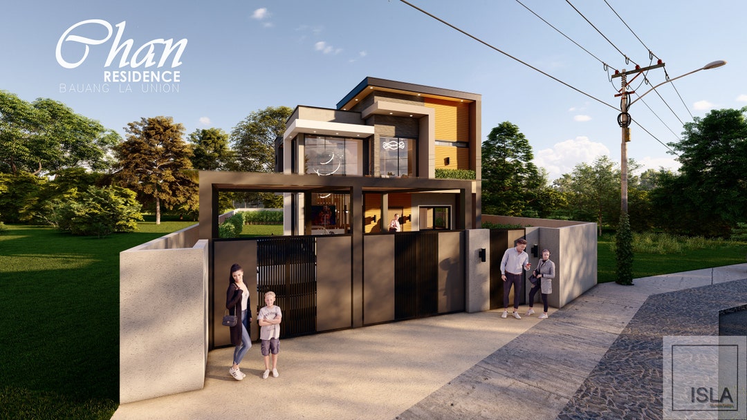 600sqm Lot Two Storey Modern Residential 5 Bedrooms 3 Toilet and Bath 2 ...