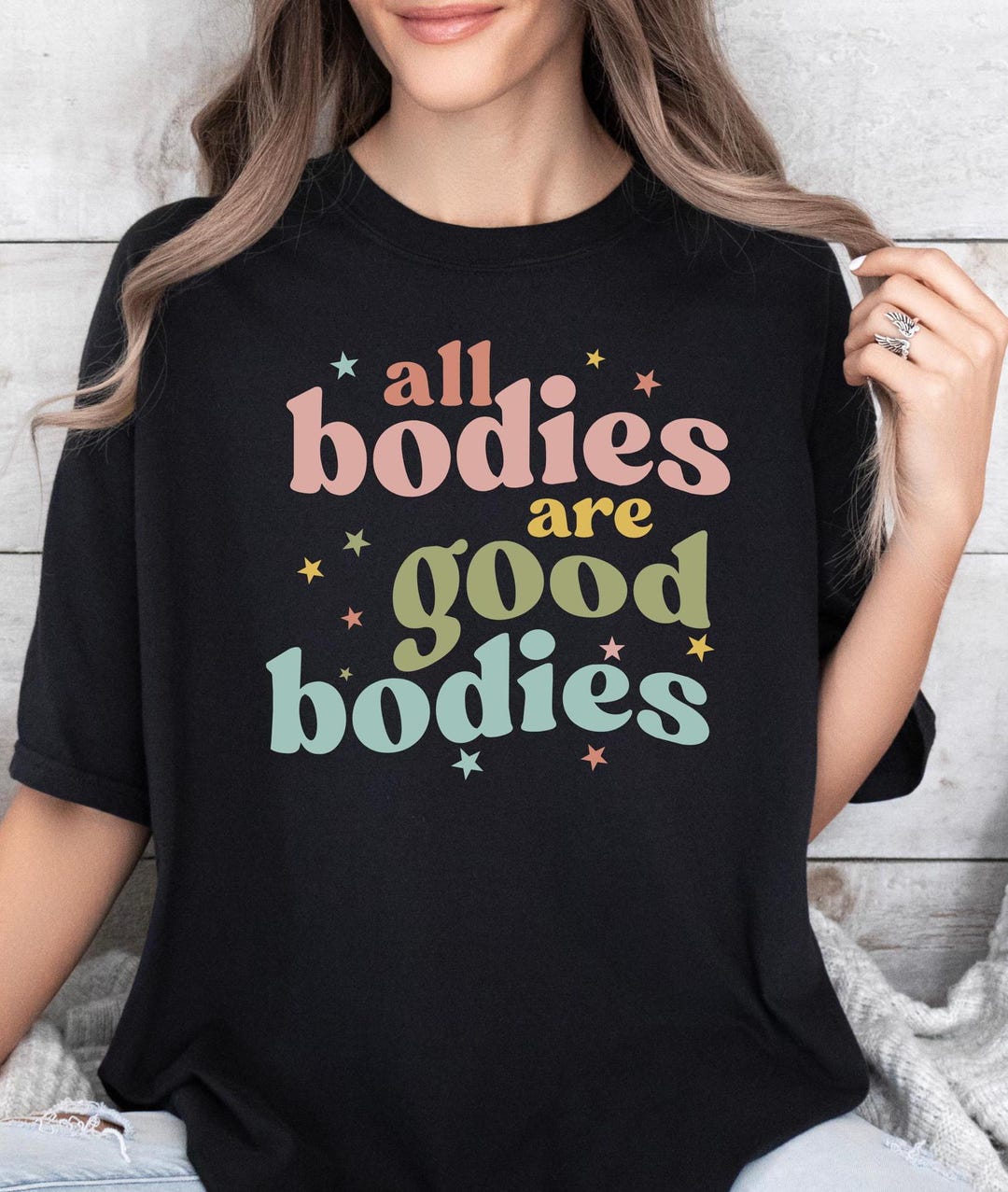 Comfort Colors® Body Positivity Shirt, Self Love Shirt, All Bodies Are ...