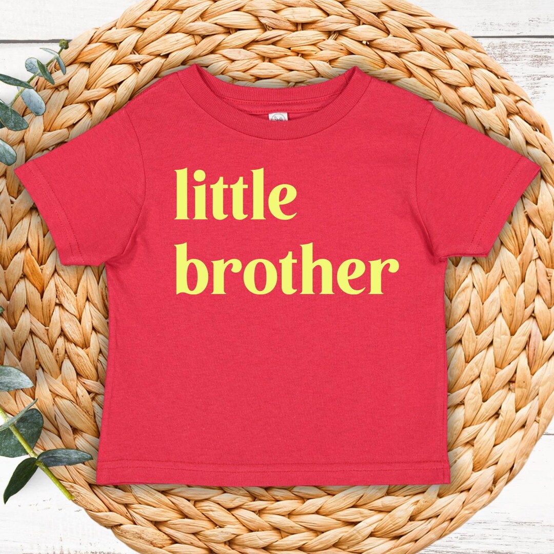 Little Brother Bodysuit, New Baby Bodysuit, Siblings Matching Shirt ...