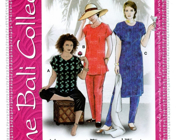 Batik Butik Bali Collection 101 Kintamani Top Tunic Pullover Bust Size ...