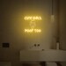 Cute Girls Poop Too Neon Sign, Funny Toilet Neon, Bathroom Humor Decor ...