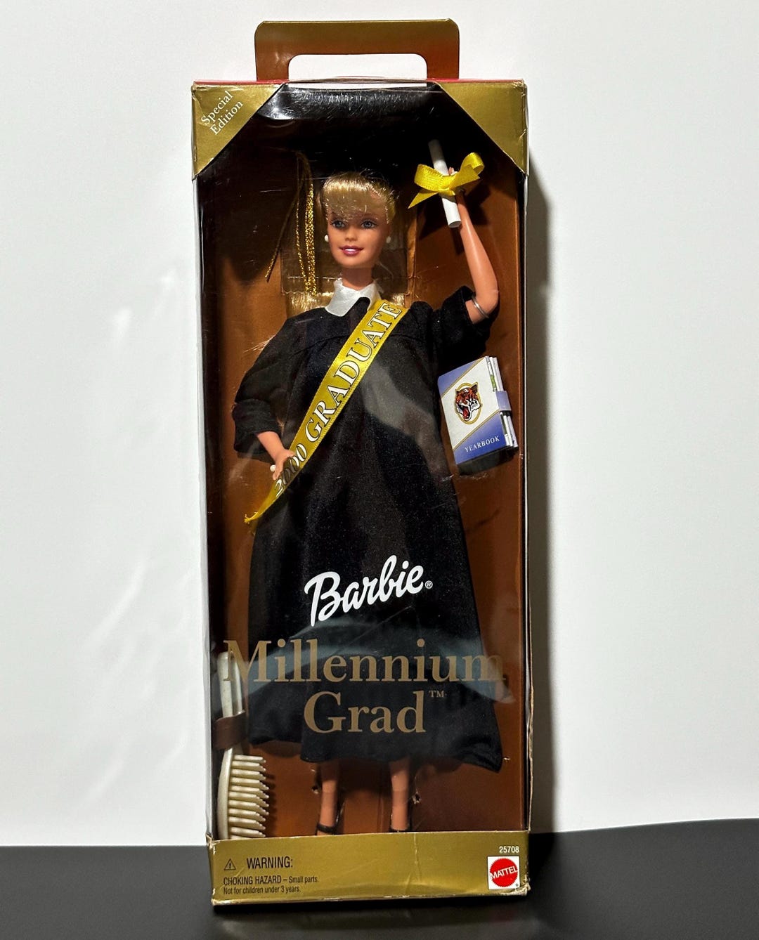 NEW 2000 Barbie Special Edition Millennium Grad Mattel Graduation ...