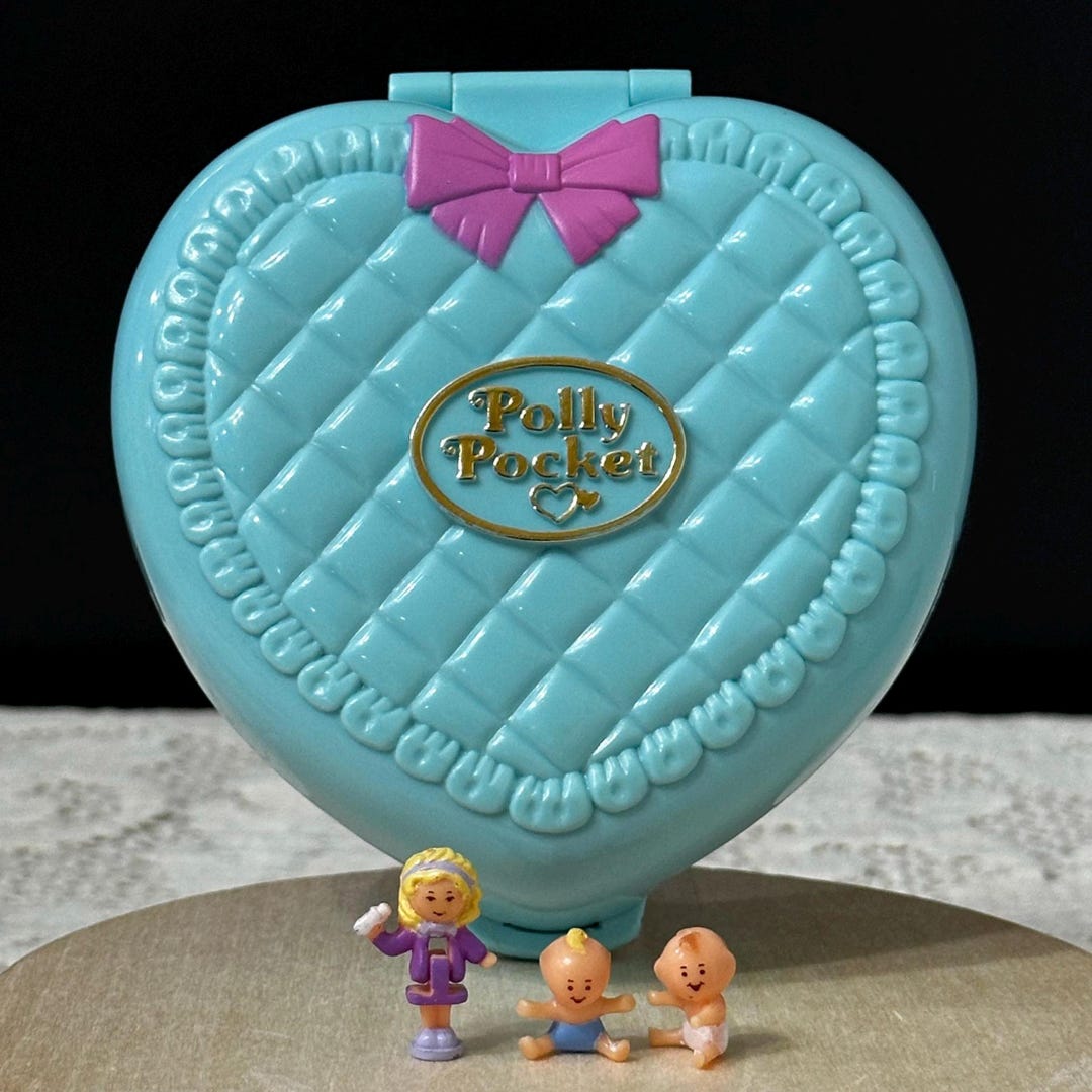 100% Complete 1994 Vintage Polly Pocket Babytime Fun - Etsy