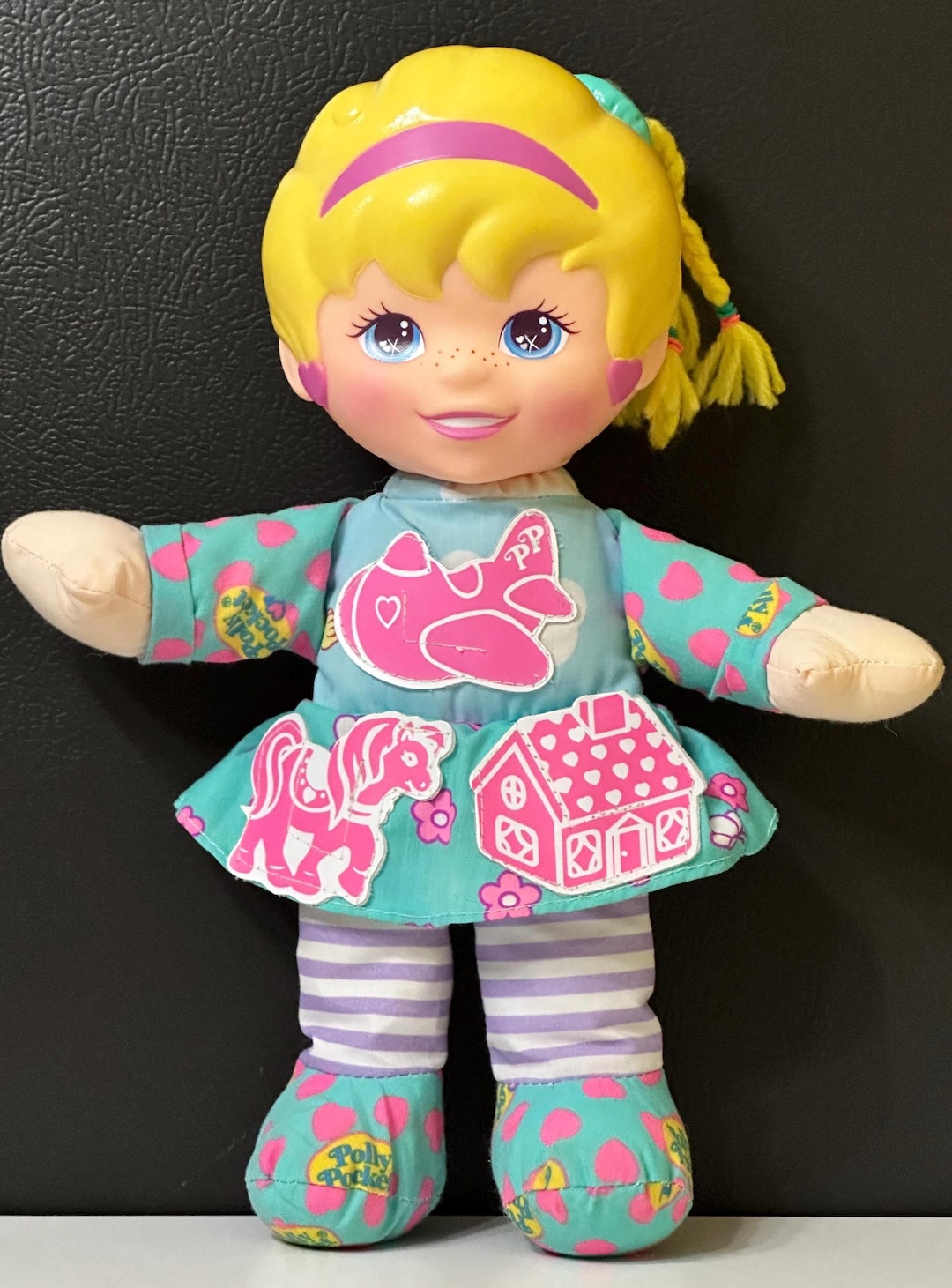 Vintage Polly Pocket 1995 Soft and Huggable Stuffed Doll - Etsy