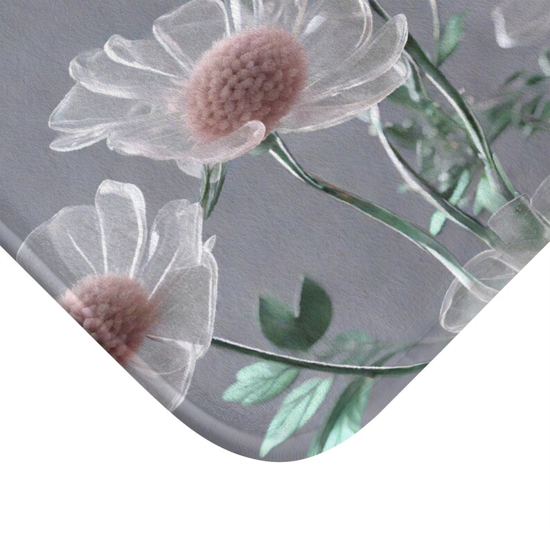 Flower Bath Mat - Etsy