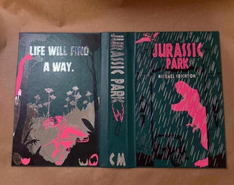 New, Sealed, Jurassic Park, the Lost World, Hardback Book - Collectible Leather Bound, Gift ...