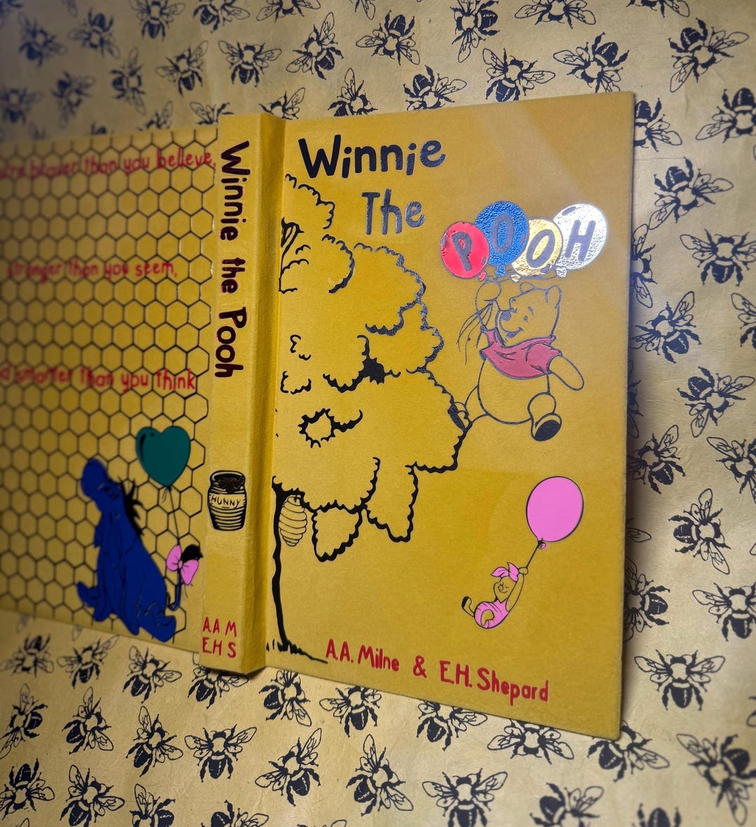 Winnie the Pooh by A. A. Milne & E.H. Shepherd - Custom Hardcover Book ...