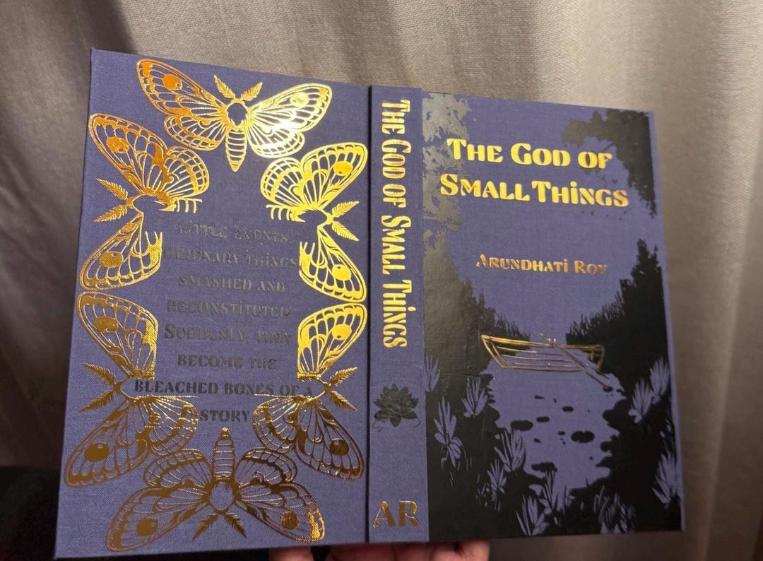 The God of Small Things by Arundhati Roy - Handmade Hardcover Book ...
