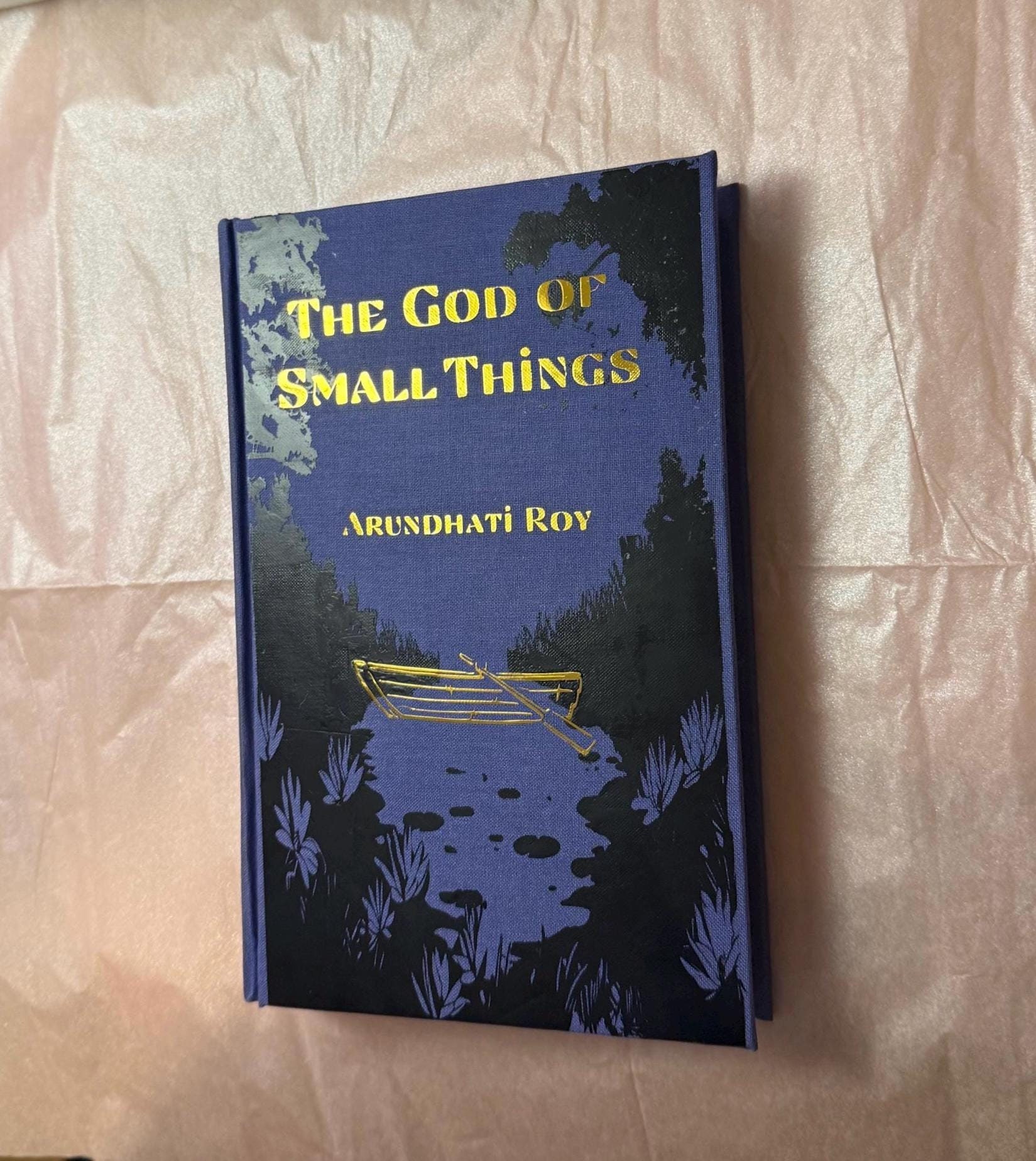 The God of Small Things by Arundhati Roy - Handmade Hardcover Book ...