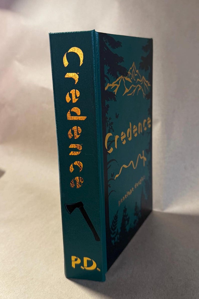 Credence by Penelope Douglas - Handmade Hardcover Book Rebind - Etsy