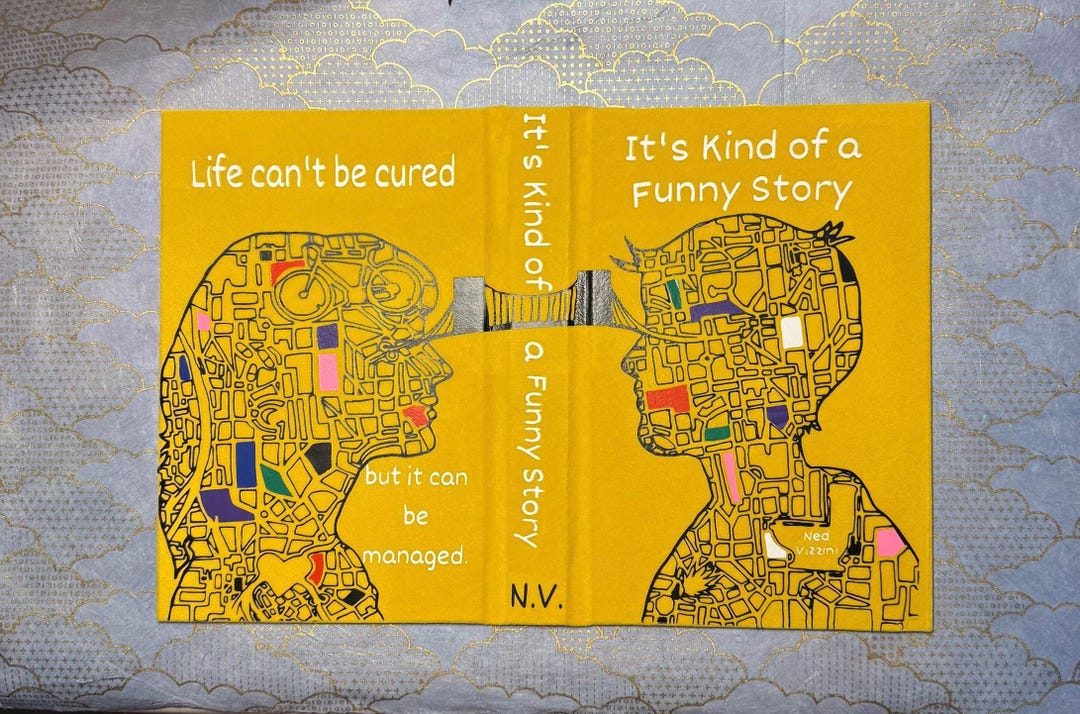 It's Kind of a Funny Story by Ned Vizzin - Custom Hardcover Book Rebind ...