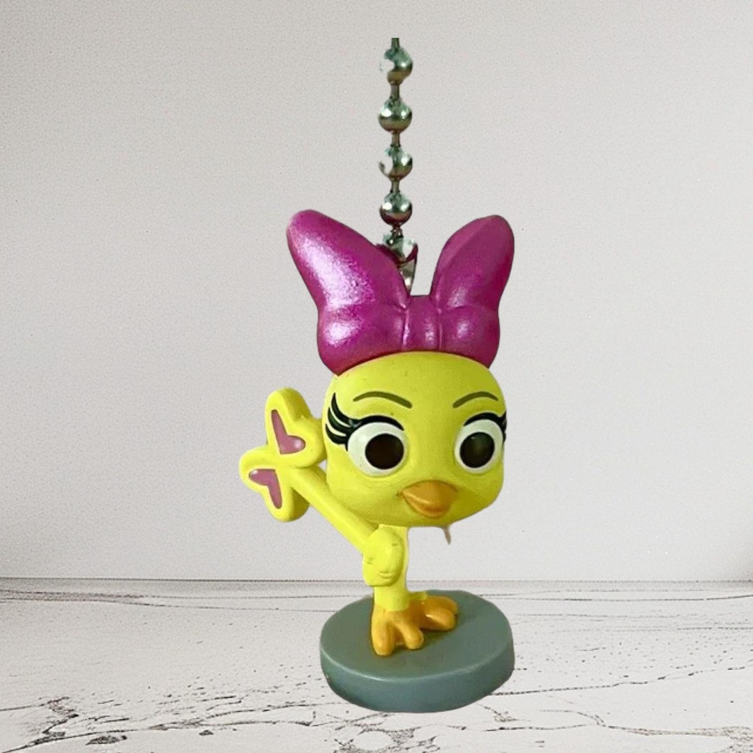 Happy Helper Cuckoo Loca Yellow Bird Fan Lamp Pull Chain Figure ...