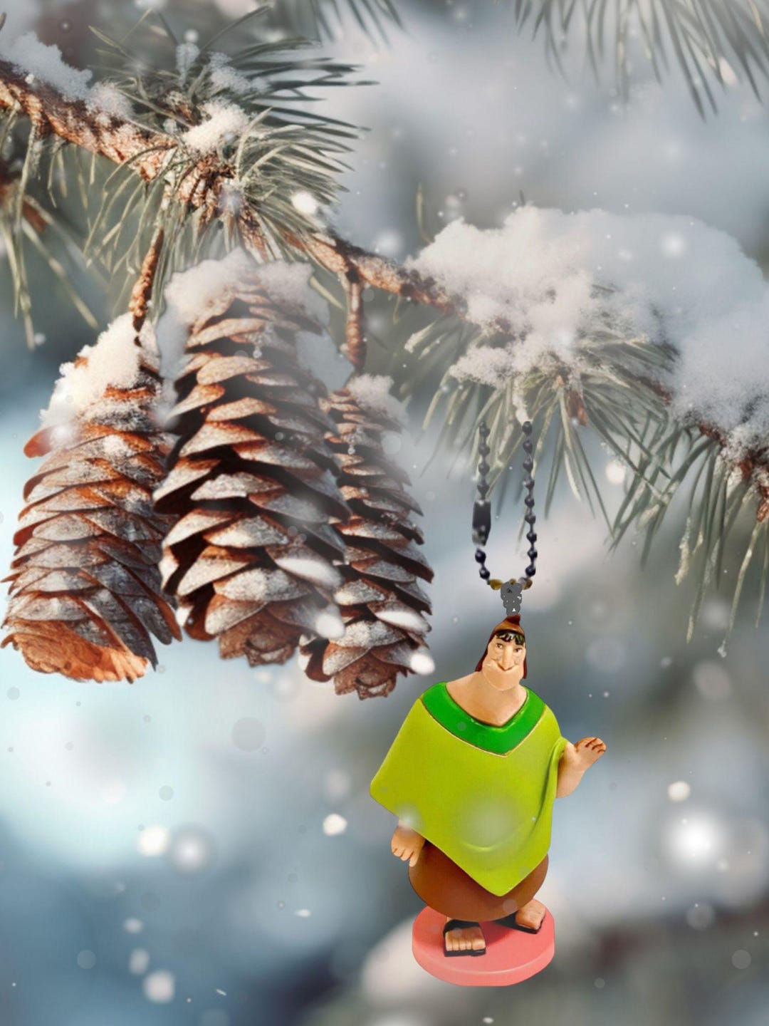 Pacha PVC Keychain Dangler Figure Emperor's New Groove Ornament ...