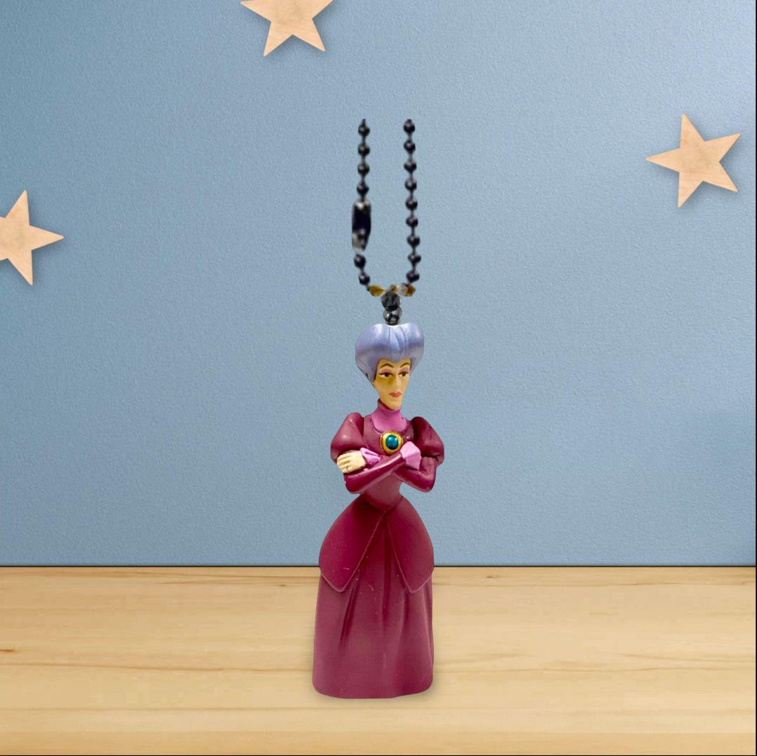 Lady Tremaine Stepmother Keychain Dangler Ornament Cinderella Figure ...