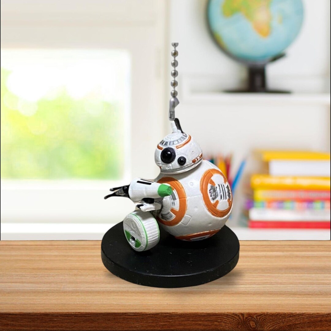 Star Wars BB8 With D-O Rise of Skywalker BB 8 Fan Lamp Pull Chain Pvc 3 Figure Custom - Etsy