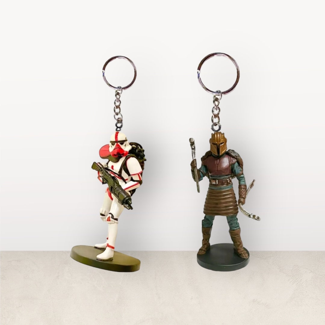 Incinerator Stormtrooper & Blacksmith Key Ring PVC Figure Figurine ...