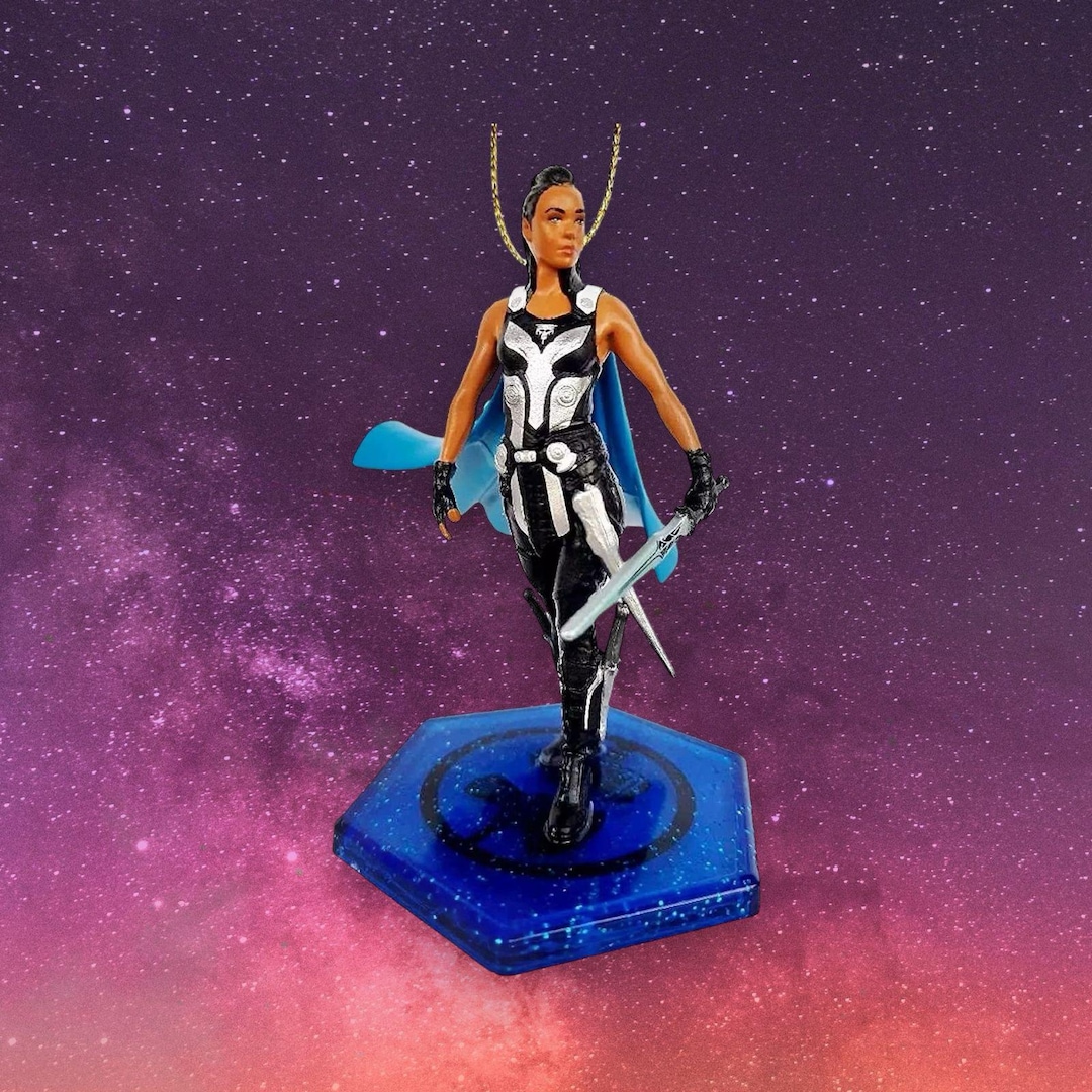 Valkyrie Love & Thunder Ornament Figurine Figure Charm 4” Dangler Thor ...