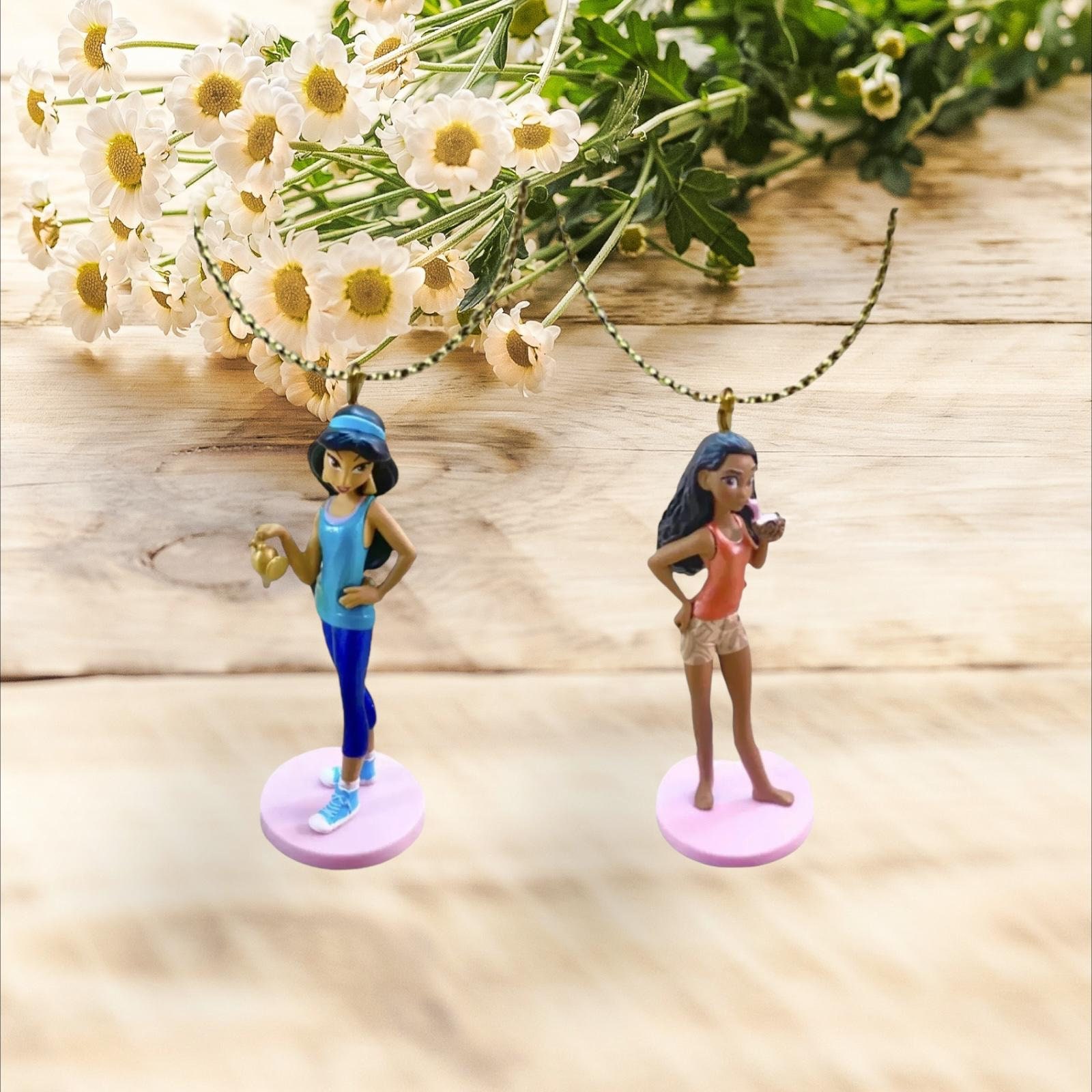 Vanellope Princess Moana & Jasmine Sports Ornament Figure Pvc 3 ...