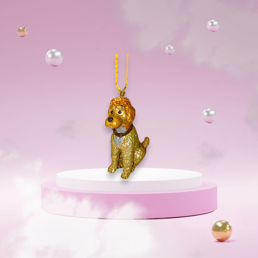 Fancy Nancy Frenchy Puppy Dog 2.5" PVC Ornament Figure Figurine Disney ...