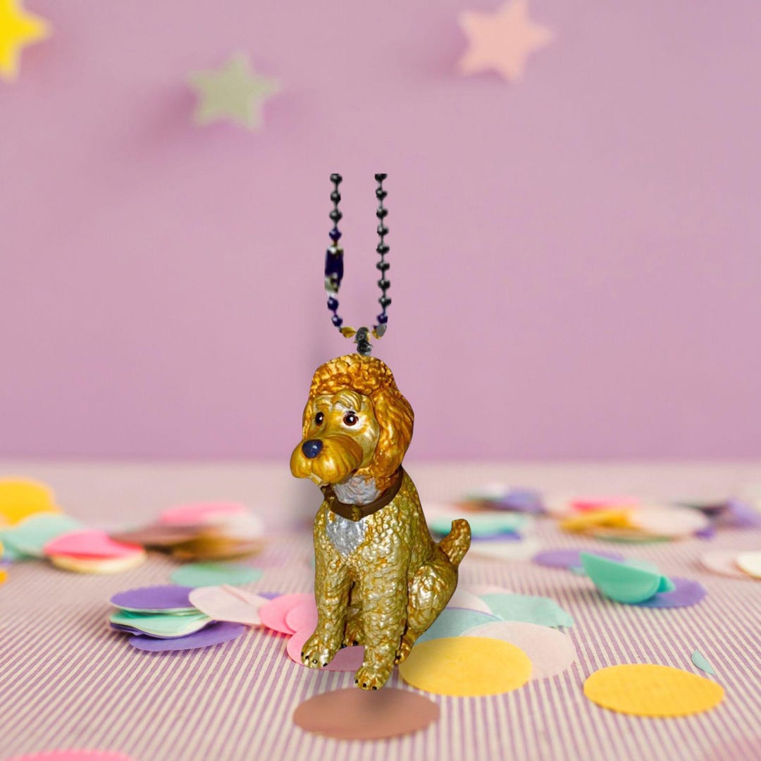Fancy Nancy Figure Frenchy Puppy PVC Keychain Dangler Figure Figurine ...