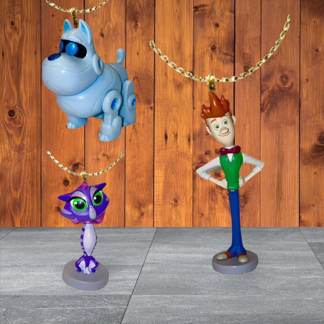 Puppy Pals Dog ARF Hissy & Bob Ornament Pvc Figure Charm New 2 ...