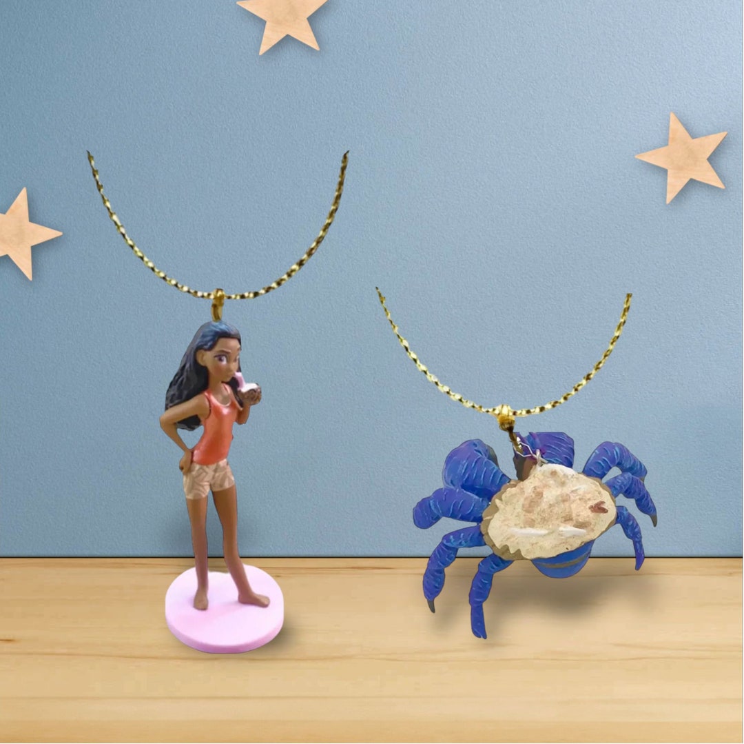 Sports Modern Moana & Tamatoa Ornament Figure PVC Figurine Charm ...