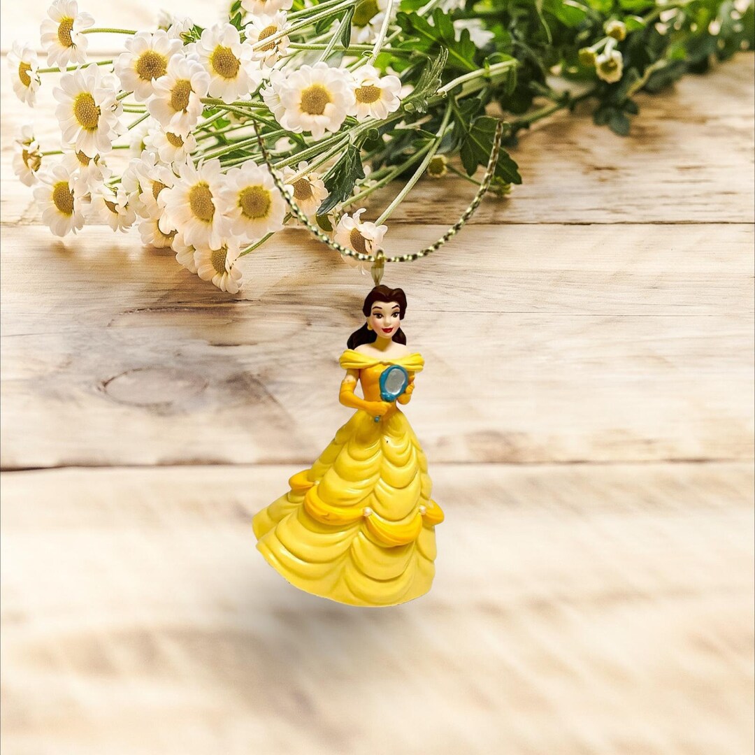 Princess Belle and Vanity Ornament Figure Figurine Charm Beauty & the ...
