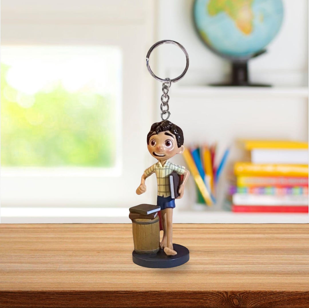 Human Boy Luca Disney PVC Key Ring Keychain Ornament Figure Figurine 4 ...