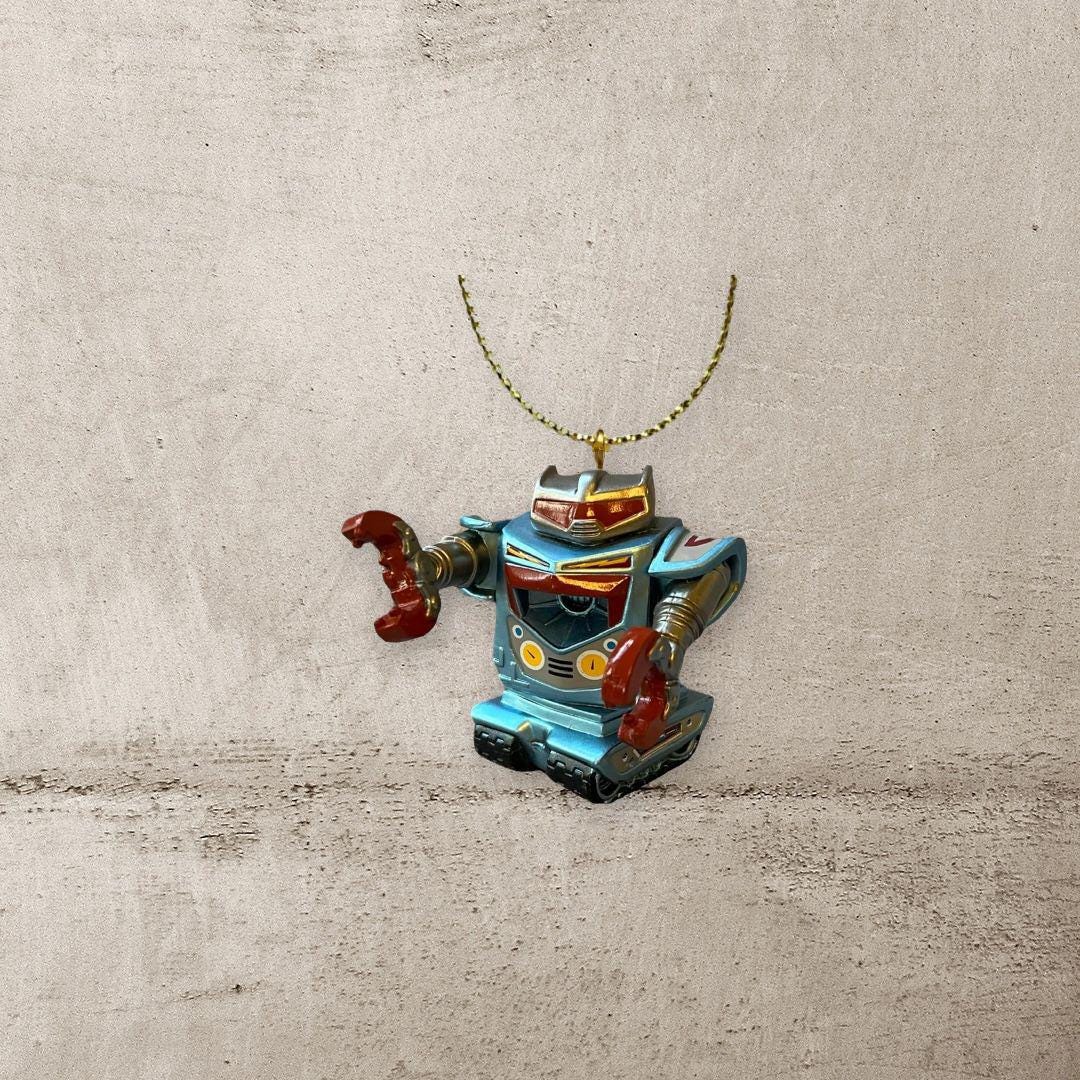 Toy Story Sparks Robot Pvc Ornament Figure Figurine Charm Dangler 3 ...