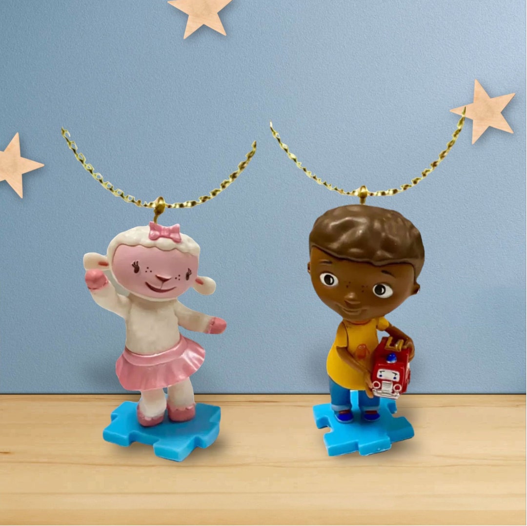 Donny Boy & Lambie Lamb PVC Ornament Figure Doc Mcstuffins Figurine ...