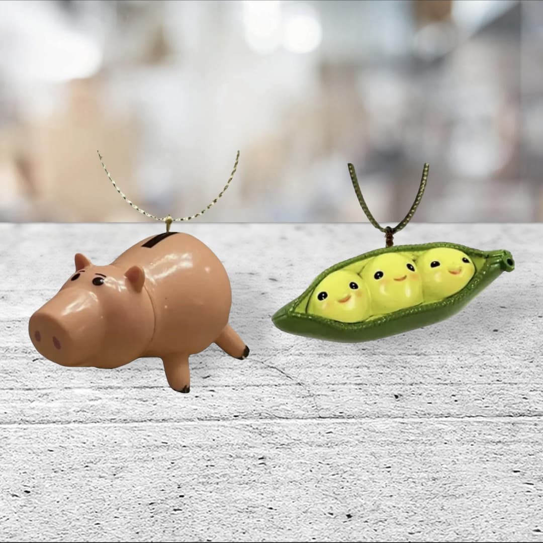 Toy Story Hamm Pig & Peas in A Pod Pvc FIGURE ORNAMENT Figurine NEW Ham ...