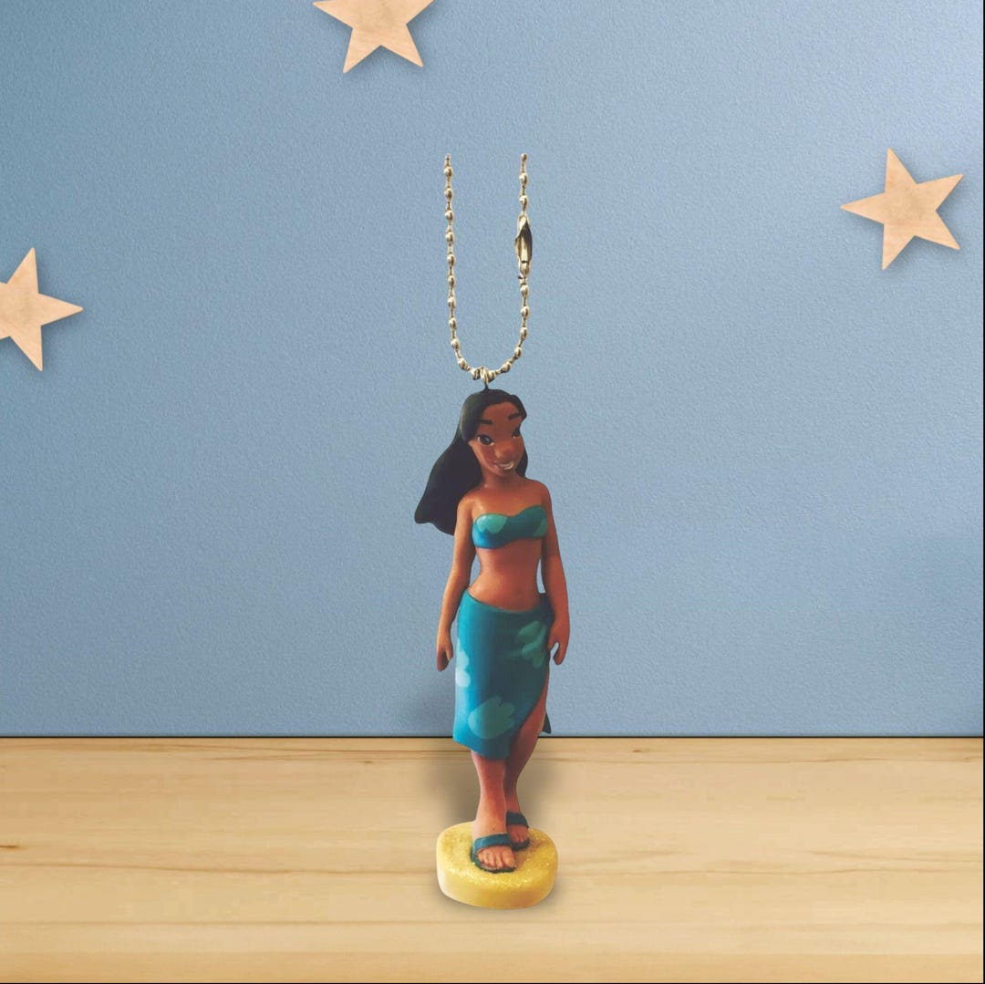 Lilo & Stitch Sister Nani Pelekai Keychain Dangler Disney Ornament ...