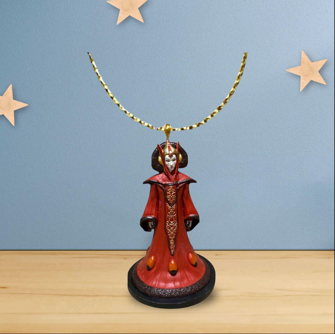 Padma Amidala Ornament PVC Star Wars Disney Figure Figurine 4” Holiday ...