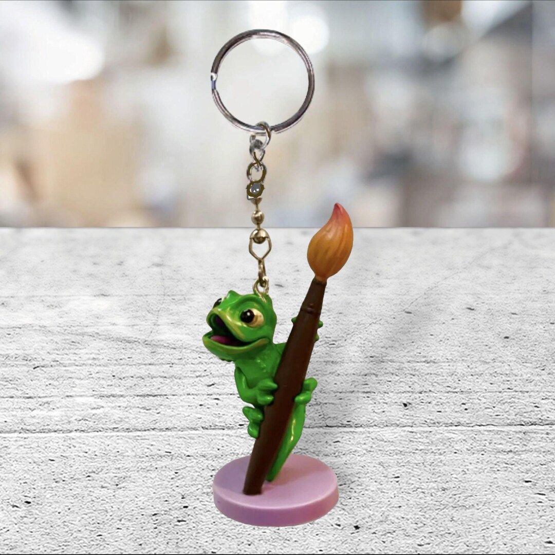 Tangled Pascal PVC Key Ring Keychain Ornament Figure Figurine 2.5 ...